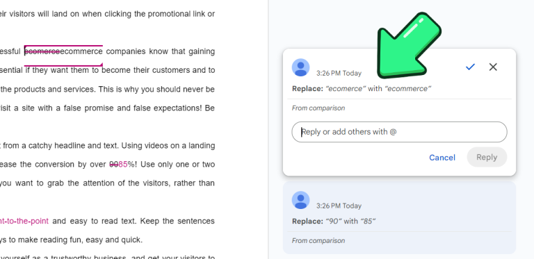How To Compare Two Microsoft Word Documents Seekfast Blog