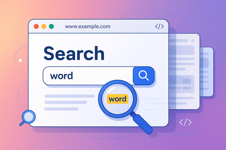 How to Search for a Word in a Whole Website - SeekFast Blog