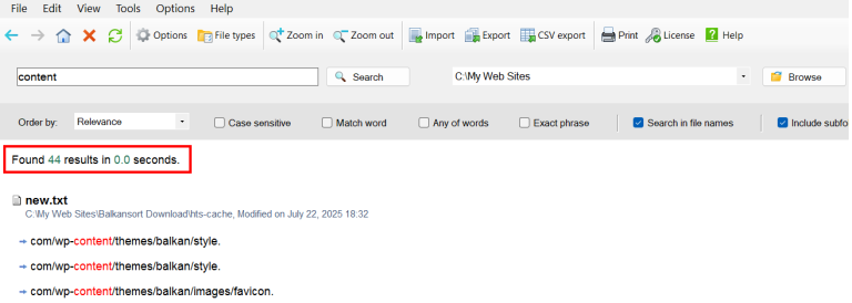 How to Search for a Word in a Whole Website - SeekFast Blog